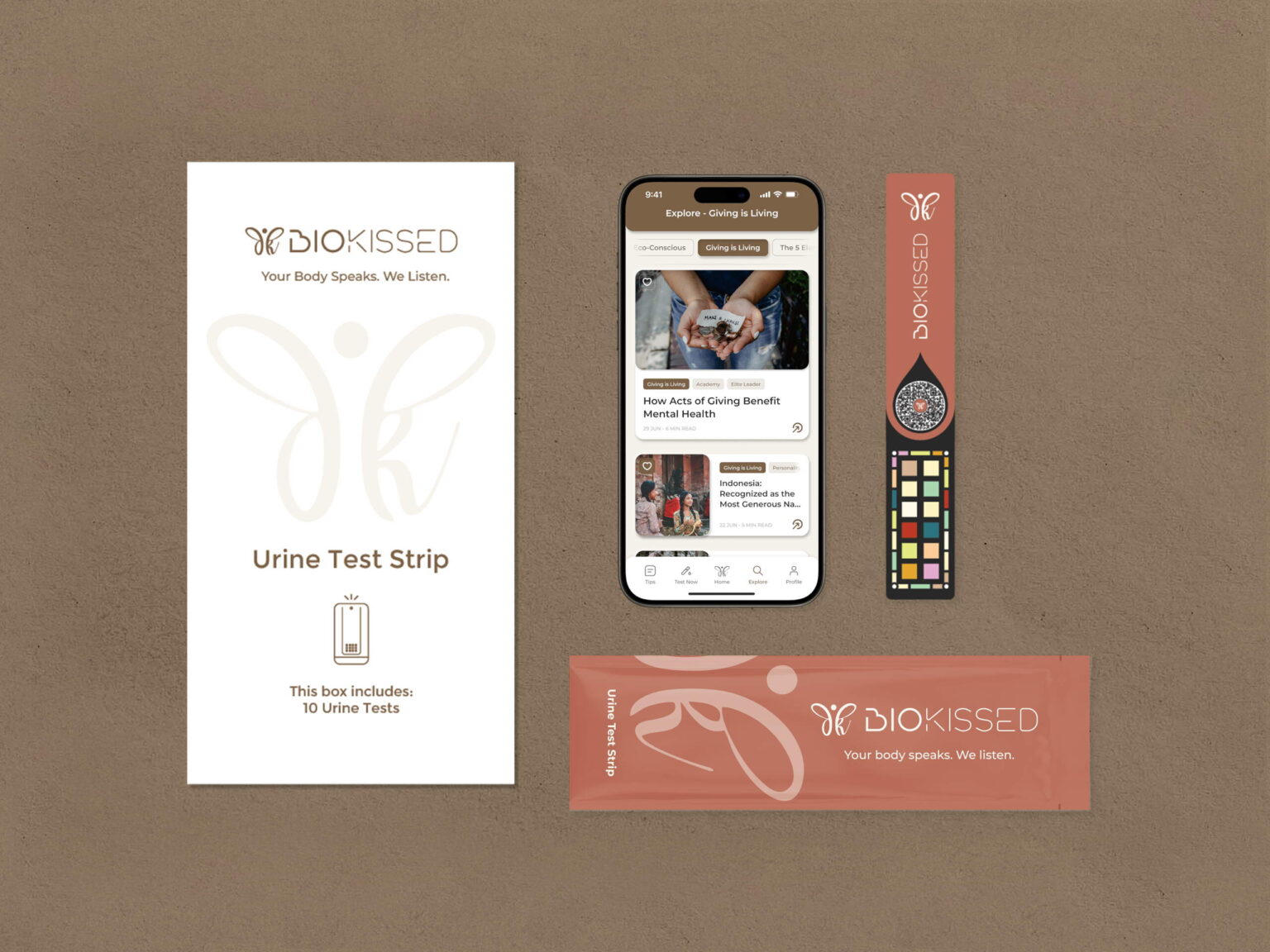 BioKissed Wellness Business Bronze Pack - BioKissed Urine Test Strip